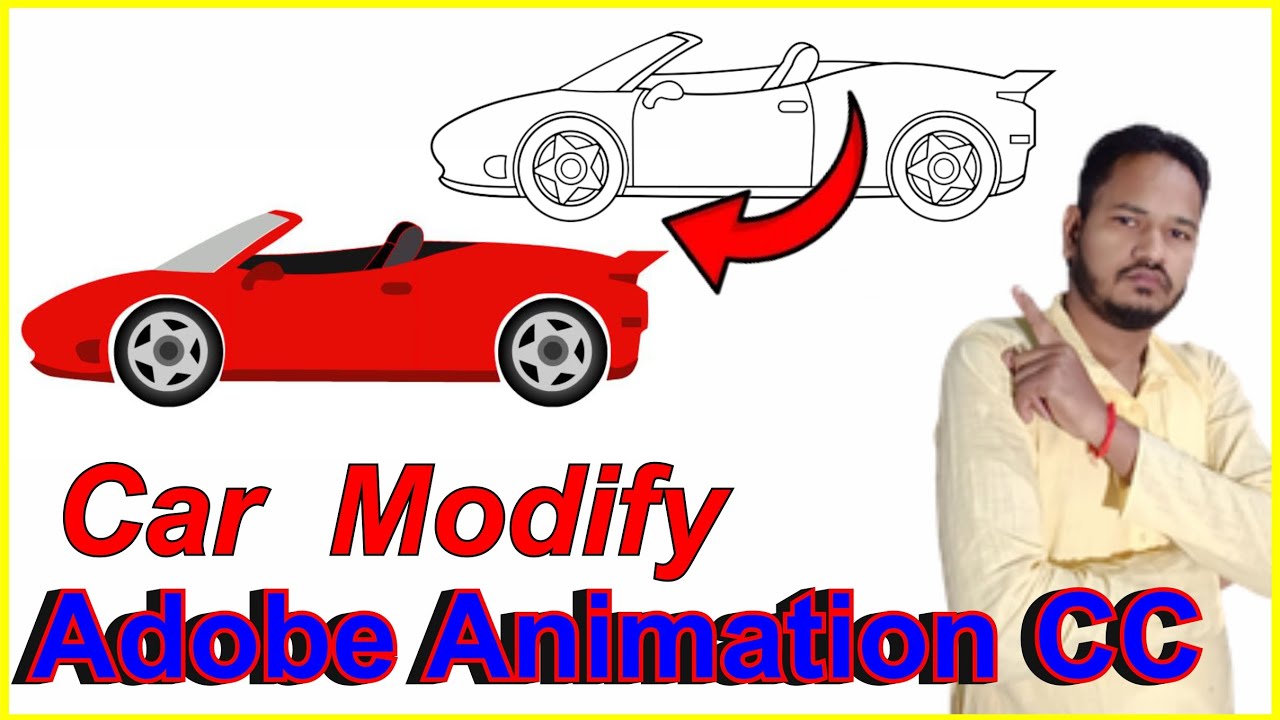 Adobe animation cc Car Modify I कार का टेरेसिंग कैसे करे #viralvideo ...