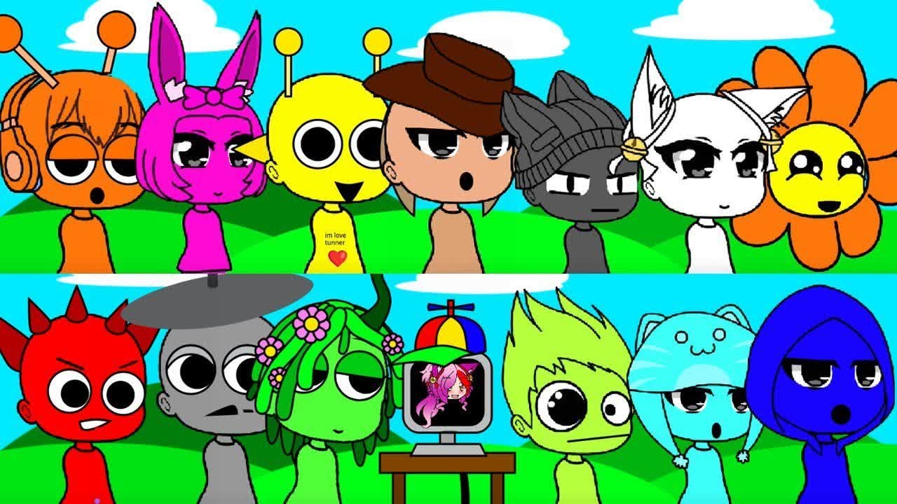 NEW! Sprunki GACHA 😳🩷🙂 incredibox sprunki animation - YouTube