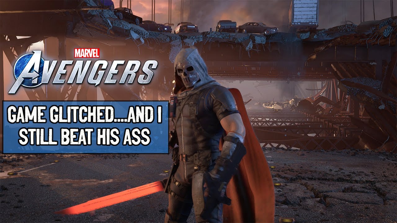Marvel's Avengers PC Beta - Nasty Glitch during Taskmaster boss fight ...