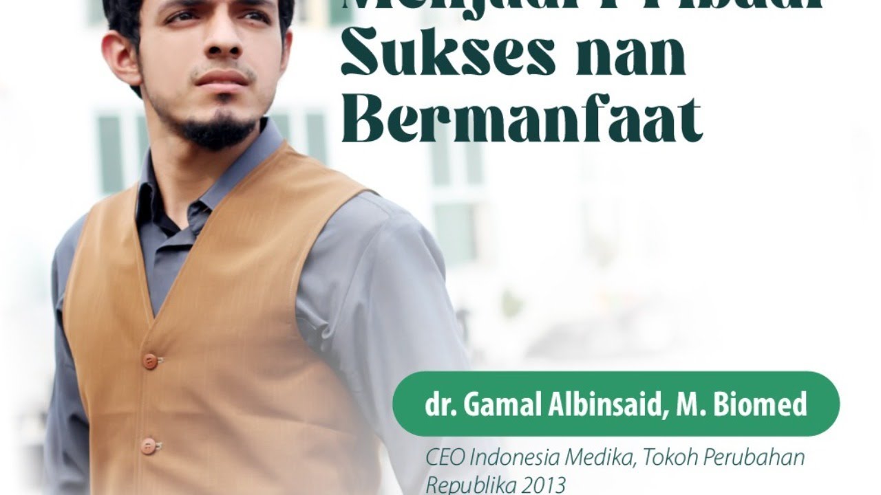 Live Stream | Kajian Ramadhan 1442 H | dr. Gamal Albinsaid, M. Biomed ...