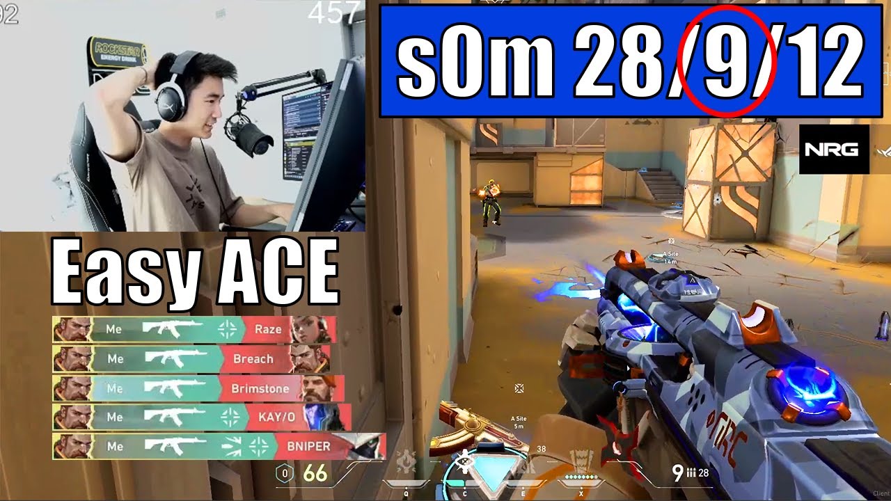 NRG s0m Crazy Match In Immortal Only 9 Deaths + ACE ft. Shanks | In ...