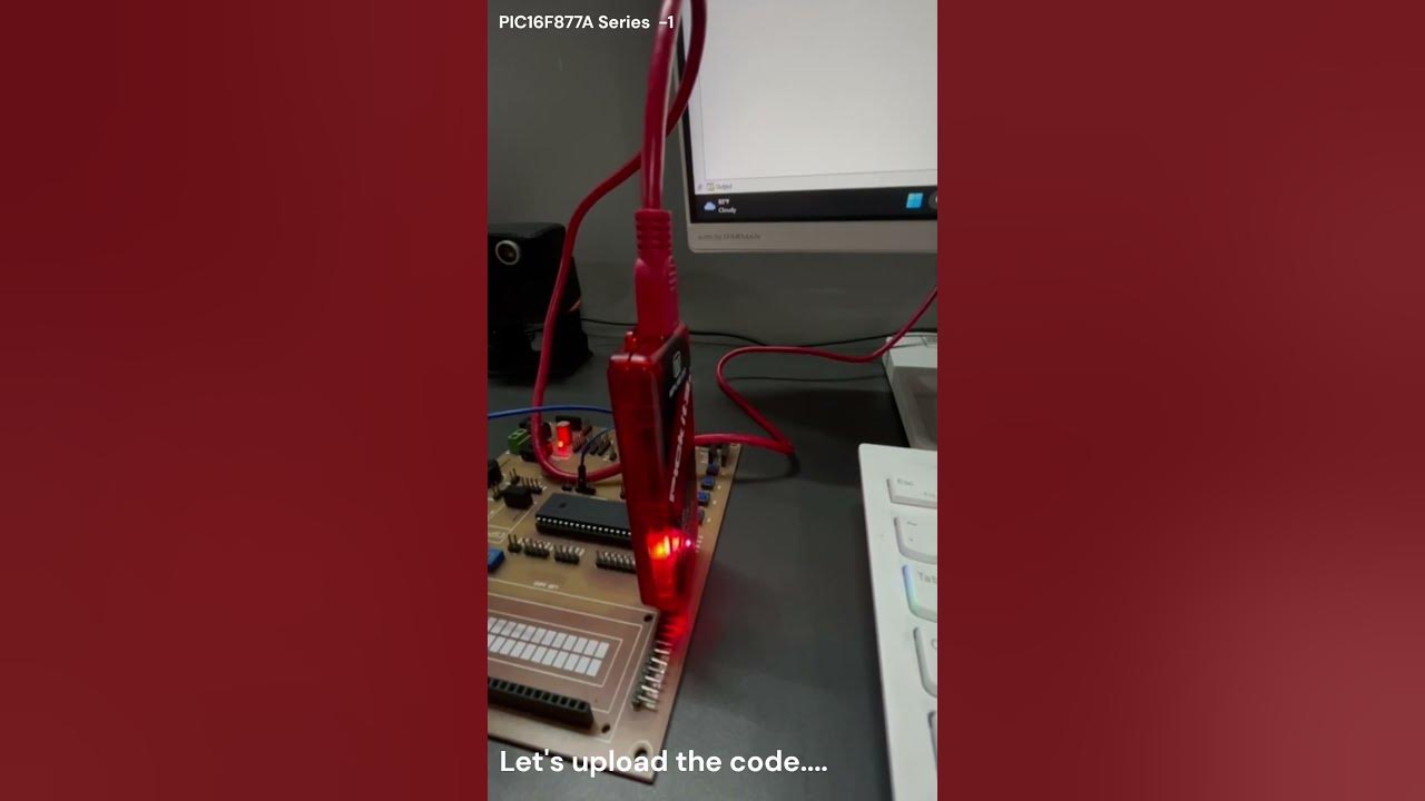 PWM LED Brightness Control with PIC Microcontroller #microcontroller #stm32 #codingtutorial ...