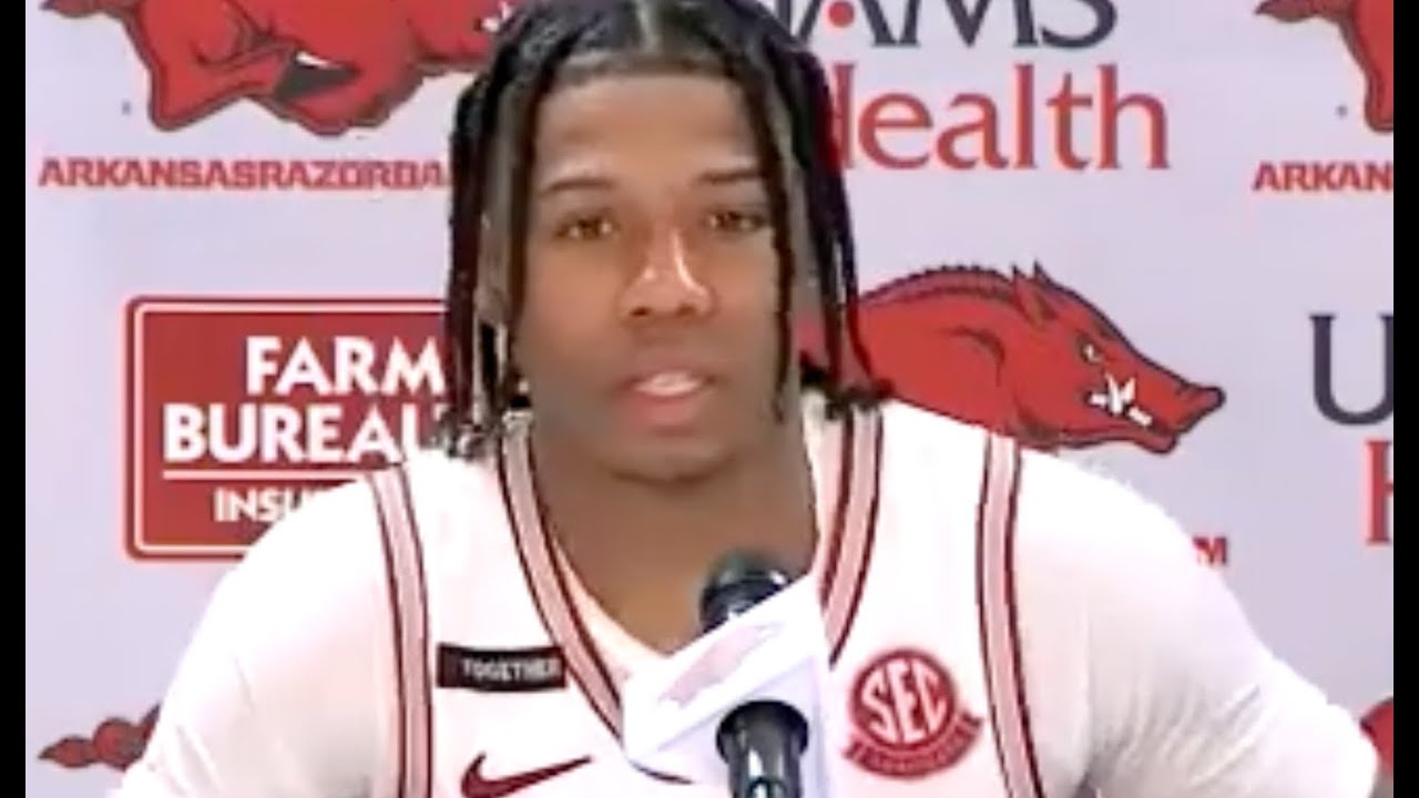 Khalif Battle Postgame - Vanderbilt 85, Arkansas 82 - YouTube