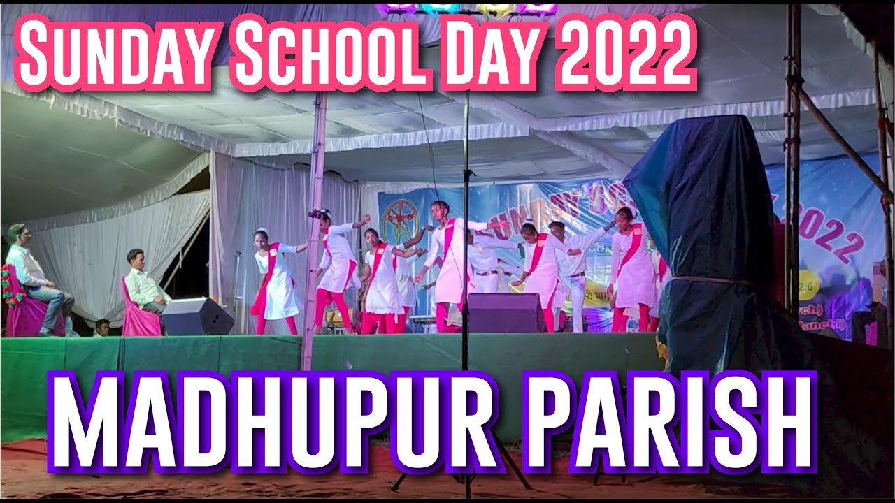 Madhupur parish performance | 7th Sunday School Day 2022 | Jalda ...