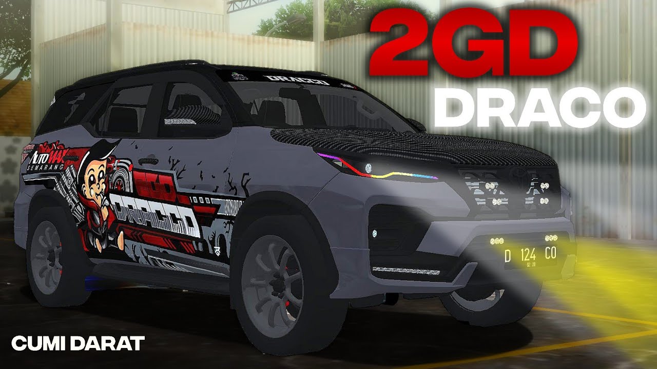 SHARE - MOD BUSSID FORTUNER 2GD DRACO || MOD BUSSID TERBARU - YouTube