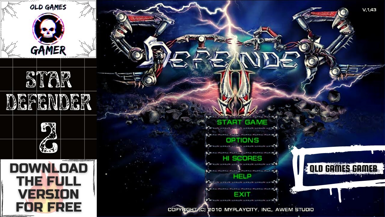 Star Defender 2 - Full Game - walkthrough - PC Longplay - Gameplay ...