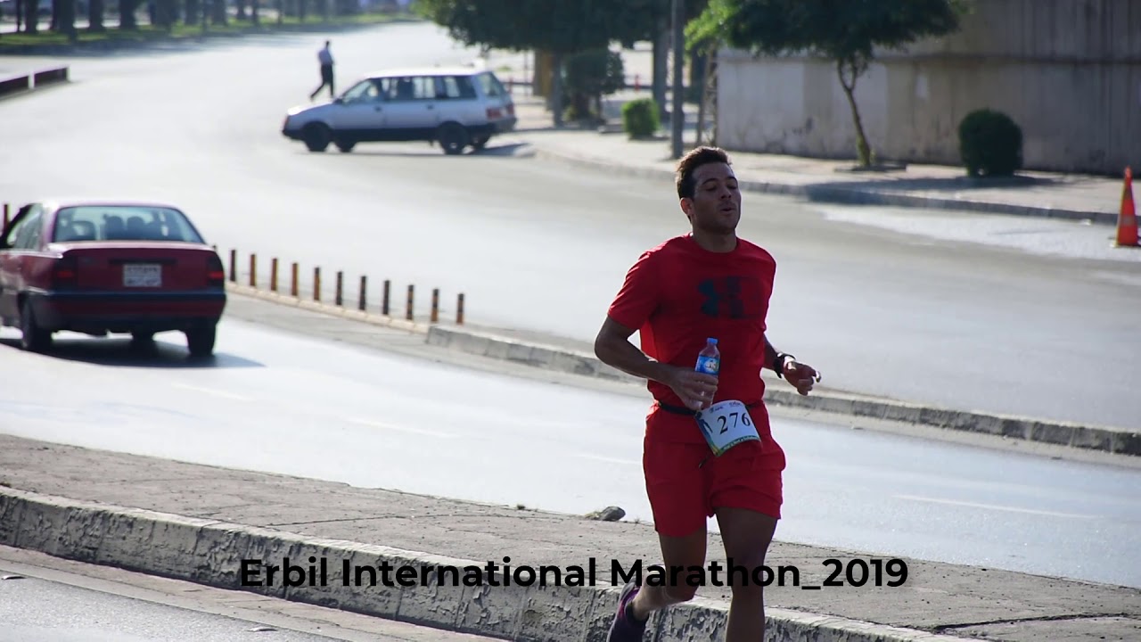 Erbil International Marathon_2019. 42 Km. - YouTube