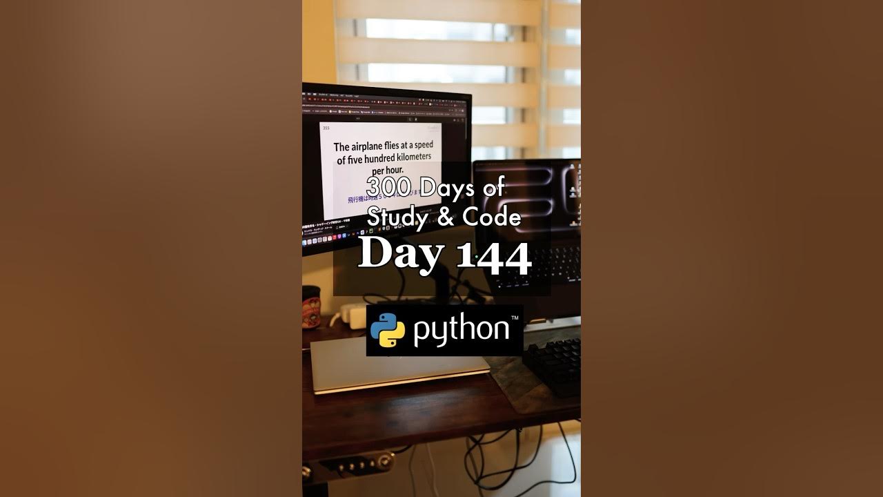 Day 144/300 👨‍💻#Python #FullStack #CodingJourney #Programming #TechTips #EthicalHacking #Shorts ...