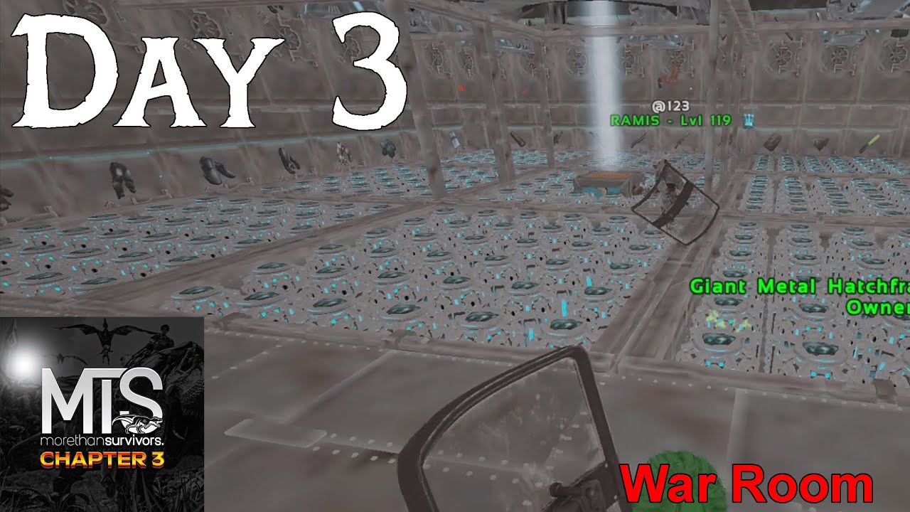 Building CRAFTING STATION And WARROOM MTS | ARK PvP - YouTube