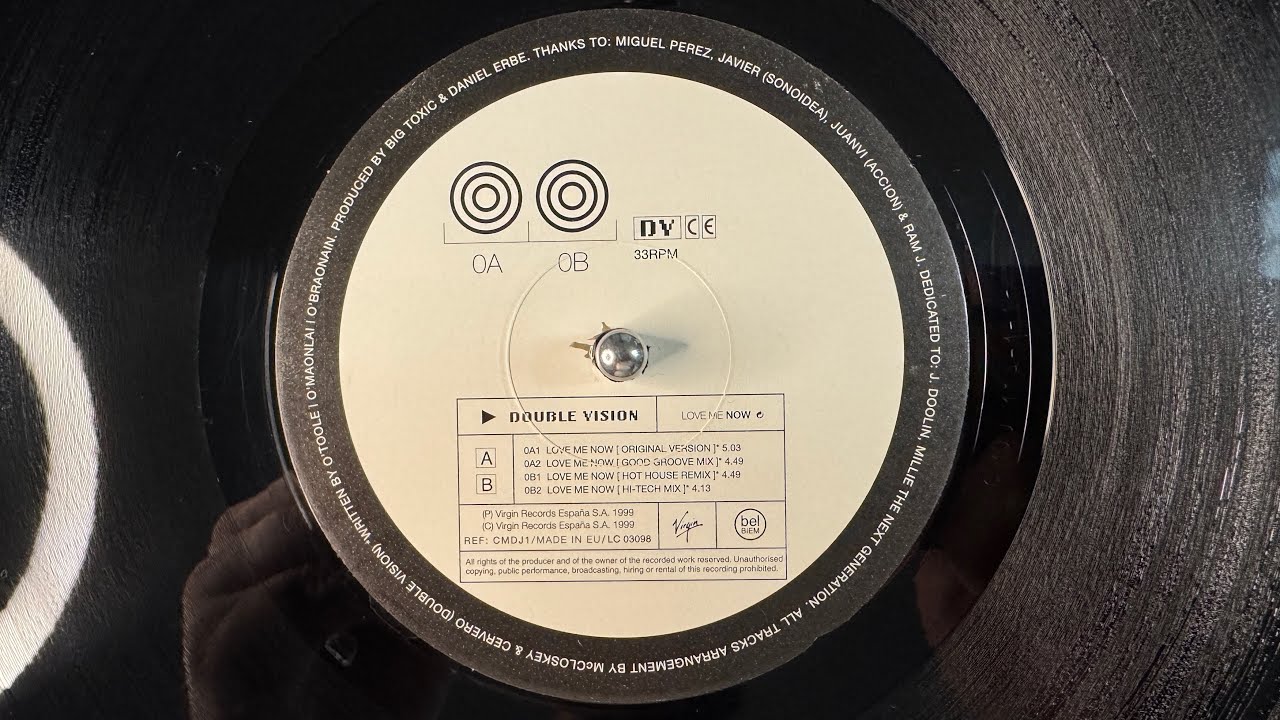Double Vision – Love Me Now (Good Groove Mix) - Virgin – 8961796 (1999 ...