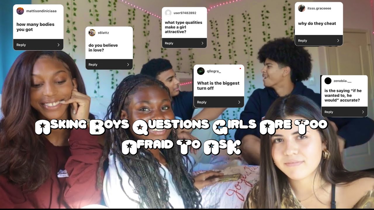 *JUICY*Asking Boys Questions Girls Are Too Afraid To Ask! *PART 2 ...