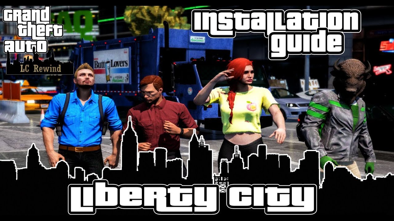How To Install Liberty City Rewind In GTA V!!!!! (Tutorial) - YouTube