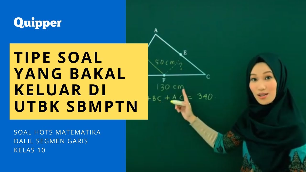 Pembahasan Soal HOTS - Dalil Segmen Garis - Matematika Kelas 10 - YouTube