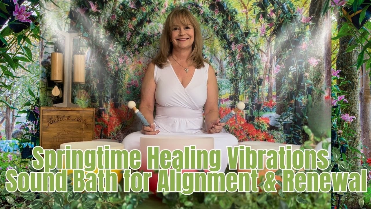 Springtime Healing Vibrations 🎶🌞| Sound Bath for Alignment & Renewal ...