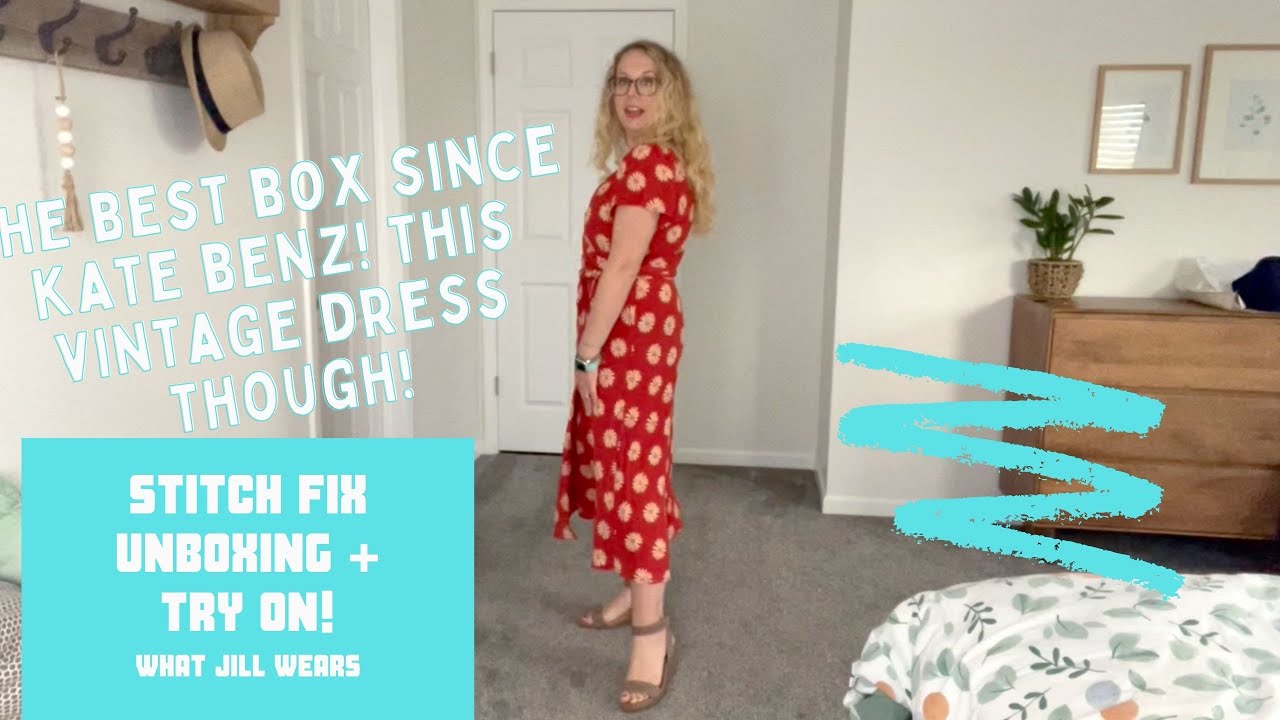 STITCH FIX Unboxing + Try On! The best yet since Kate Benz! - YouTube