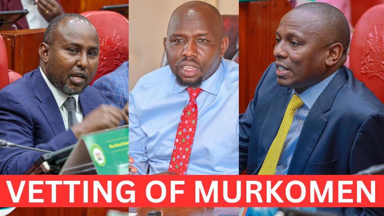 Intense Vetting of Ruto's CS Nominee Kipchumba Murkomen!! - YouTube