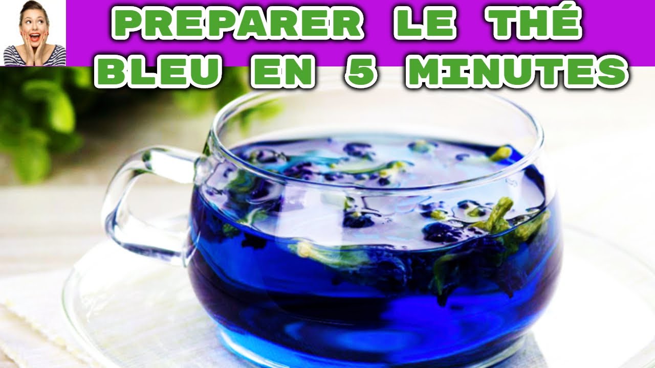 Thé bleu : Une boisson qui fait le buzz sur les médias sociaux pour ...