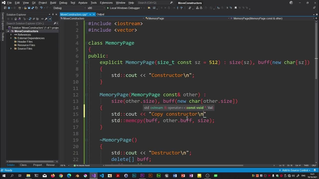 Classes - Move Constructors - YouTube