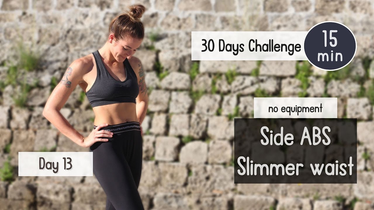 Side Abs Intense Workout | Slim Waist | Get in Shape with 15 minutes ...