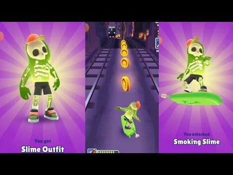 SUBWAY SURFERS MEXICO 2022 : BOB THE BLOB : SLIME OUTFIT : SMOKING ...