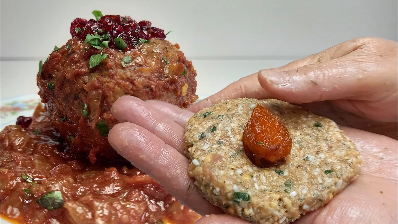 How to make traditional meatballs| Iranian kofta| کوفته سنتی #kofta ...
