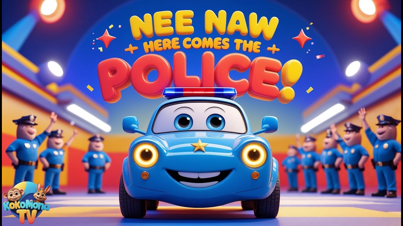 Nee Naw – Here Comes the Police! 🚓 | Songs for Kids - YouTube