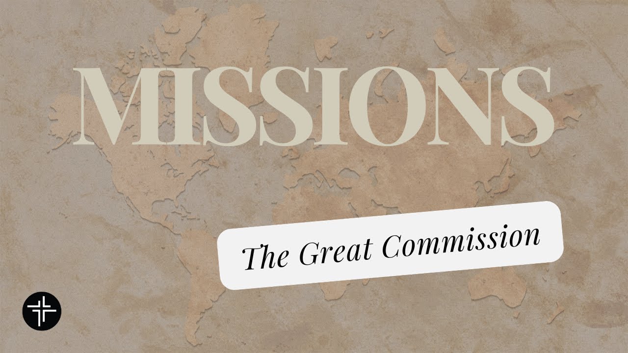 Mission Sunday - The Great Commission - Sunday Service at Living Faith ...