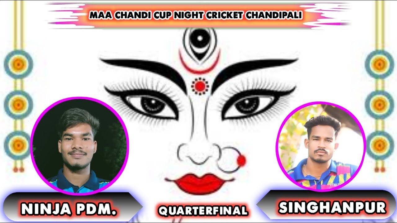 LIVE🔴𝐇𝐞𝐥𝐥𝐨𝐒𝐏🎤NINJA PDM. vs SINGHANPUR//MAA CHANDI CUP NIGHT CRICKET ...