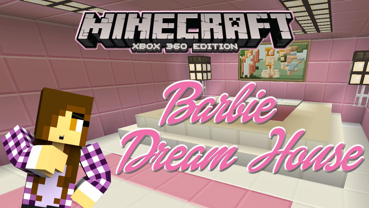 Minecraft Xbox | Barbie Dream House - GUEST ROOM [21] - YouTube