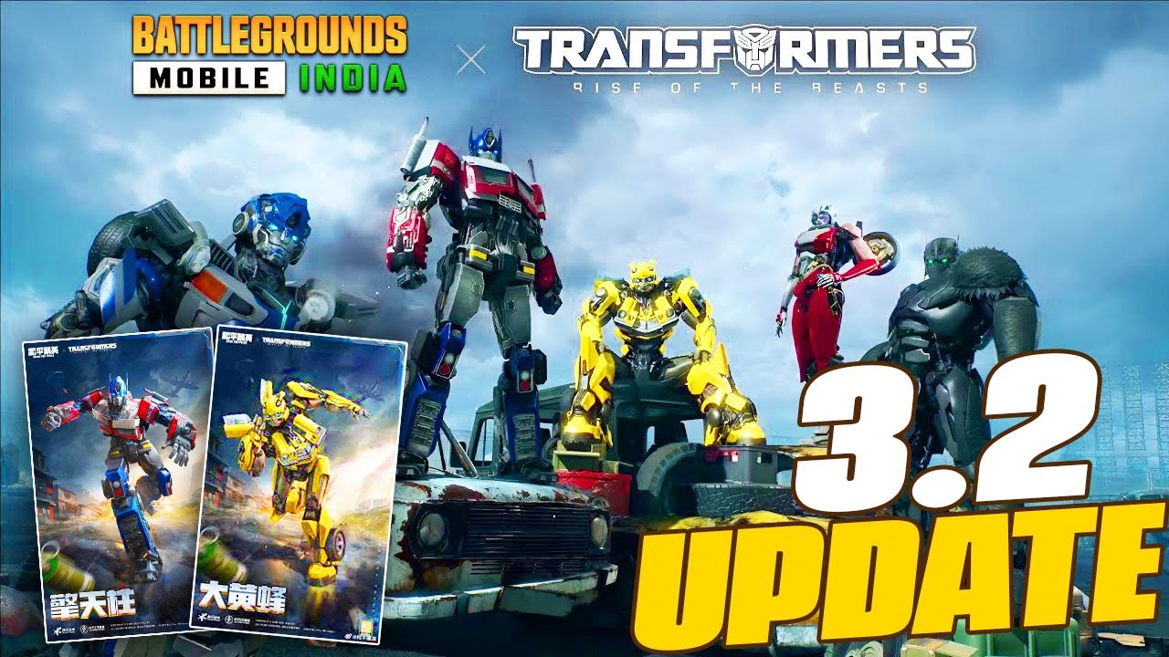 🤖BGMI 3.2 Update தமிழ் - ALL NEW FEATURES, Transformers Mode, Self ...