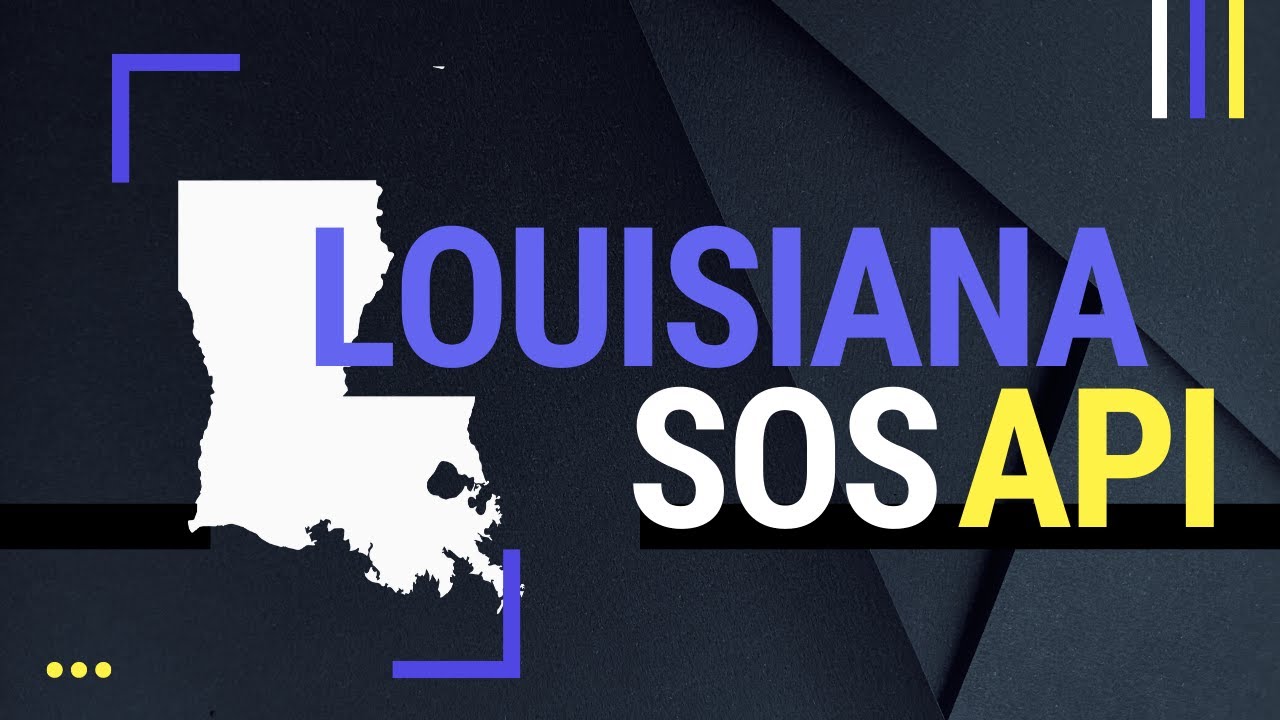 Louisiana Secretary of State Business Search - YouTube