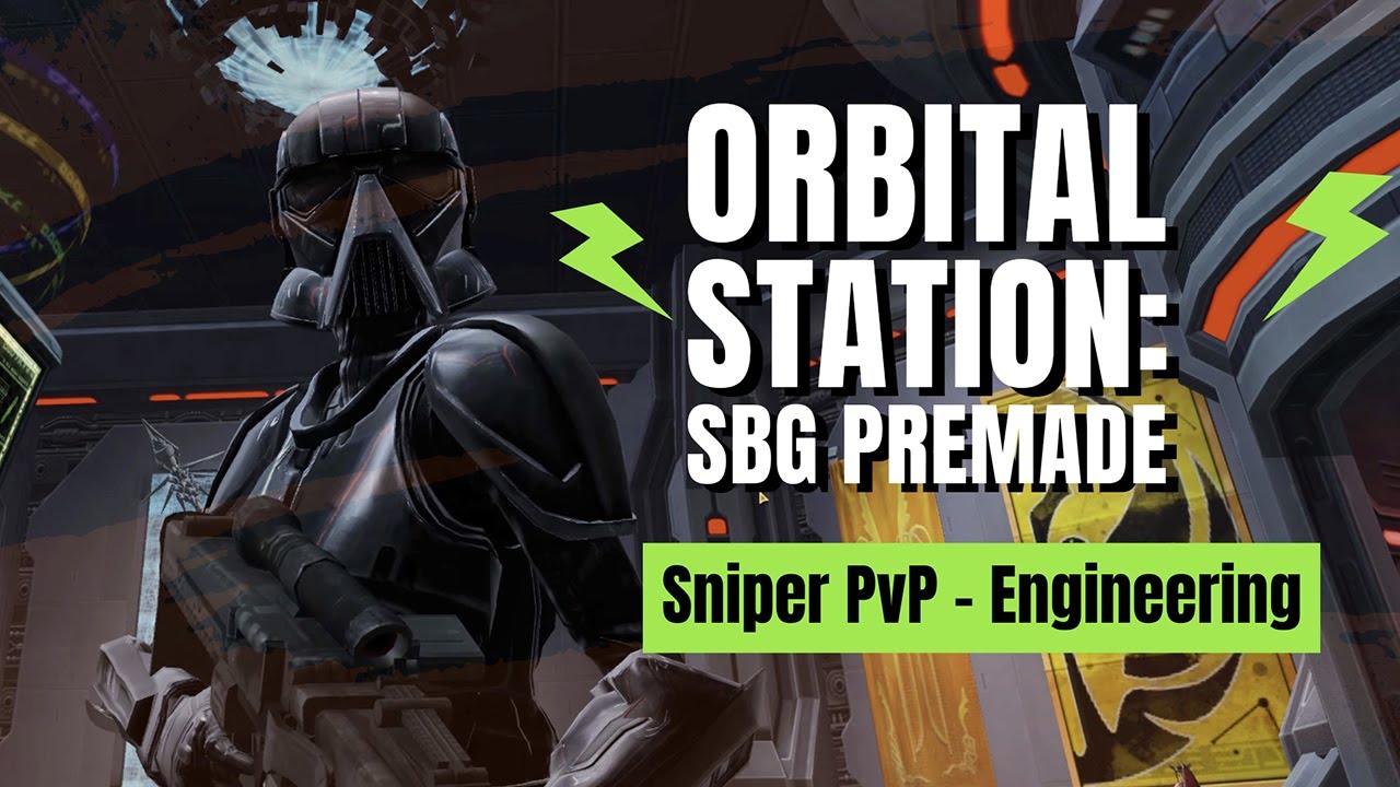 Arena PvP SWTOR (SBG Premade) | Sniper - Engineering - PvP 7.6 - YouTube