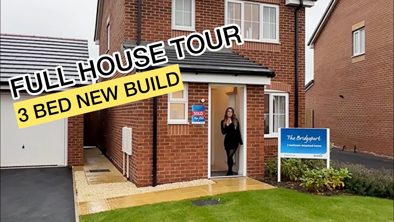 FULL HOUSE TOUR THREE BED NEW BUILD | ROWLAND HOMES - YouTube