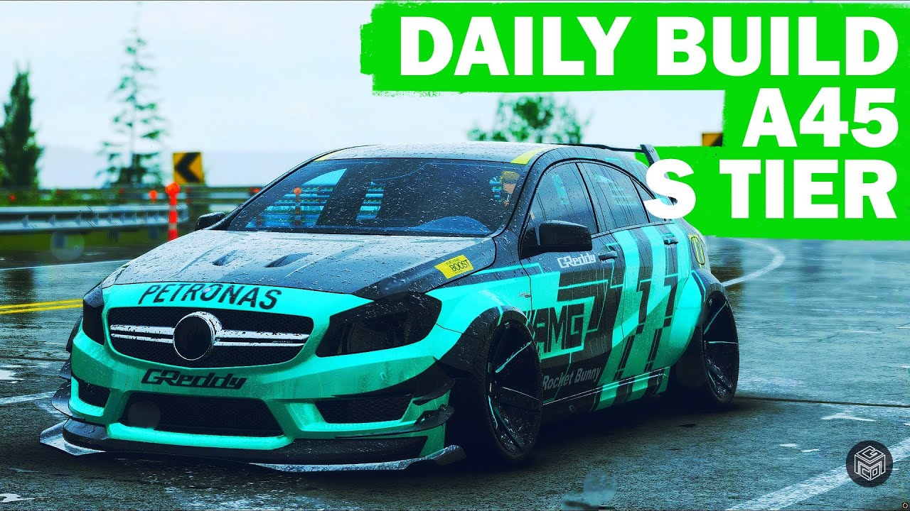 Daily Build #10 - 2016 Mercedes AMG A 45 - NFS Unbound - YouTube