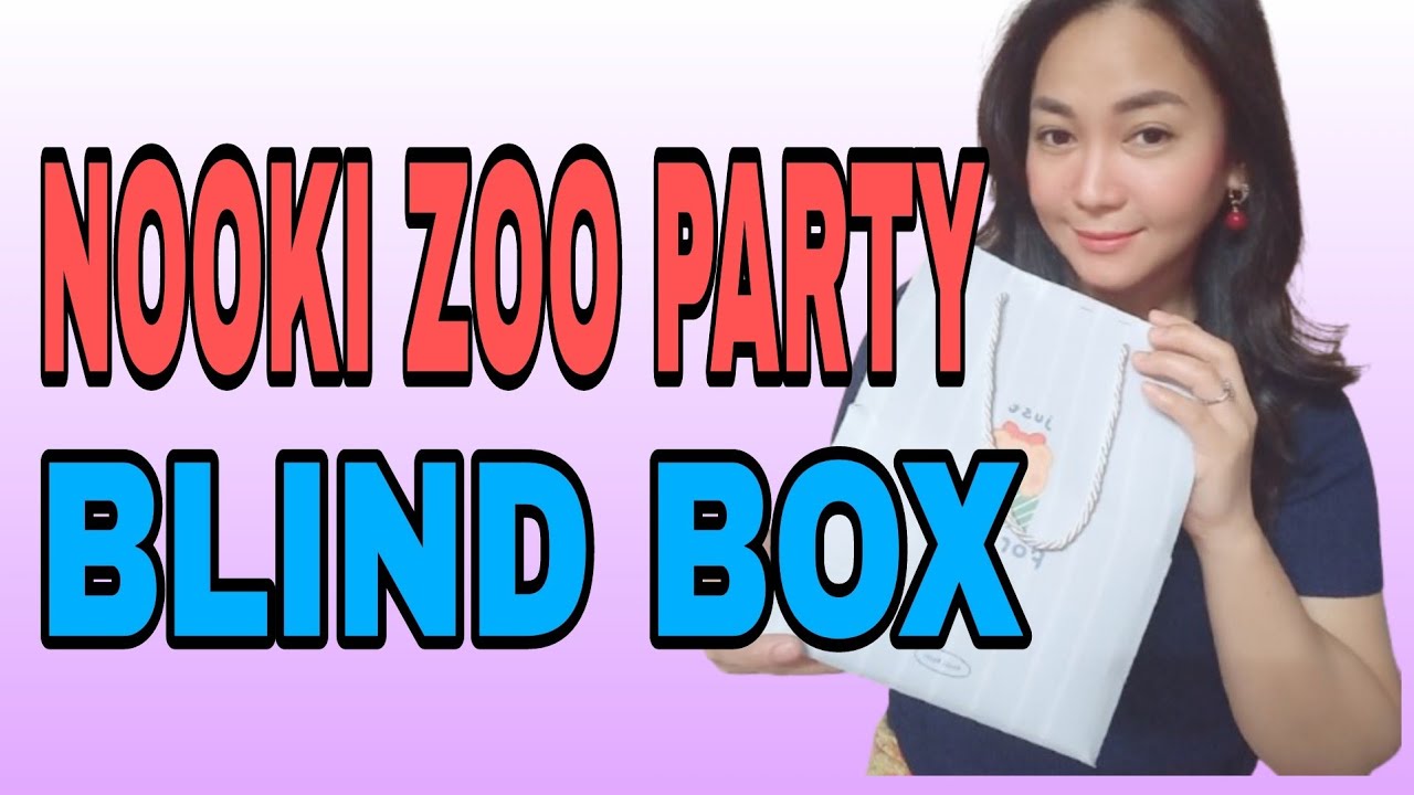 Nooki Zoo Party V1 - BLIND BOX | Unboxing | Gift - YouTube