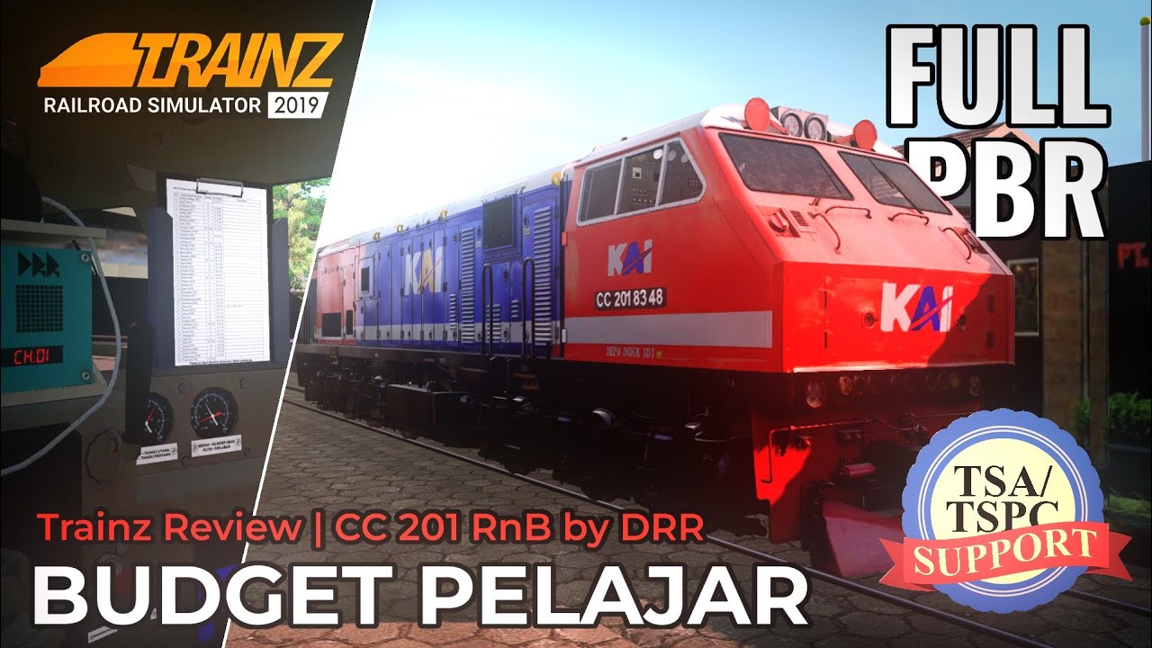 KUALITAS MAHASISWA, REVIEW CC 201 RnB BY DRR | Trainz Railroad Simulator 2019 - YouTube