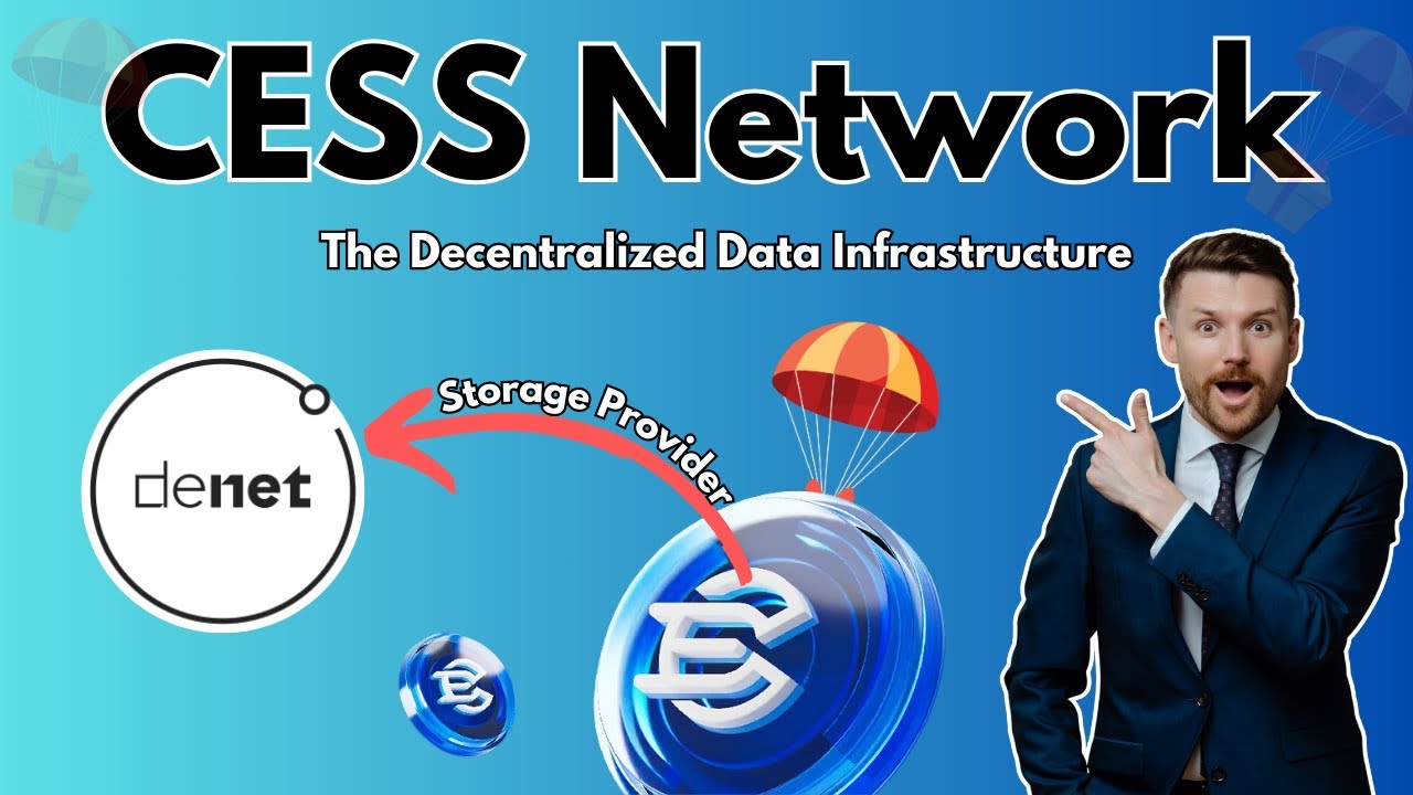 CESS Network - DeShare Airdrop - Storage Provider Like DeNet - YouTube