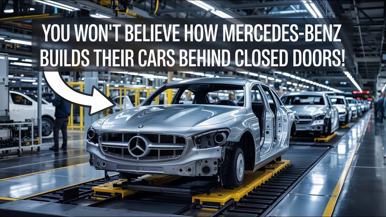 You Won’t Believe How Mercedes-Benz Builds Their Cars Behind Closed ...