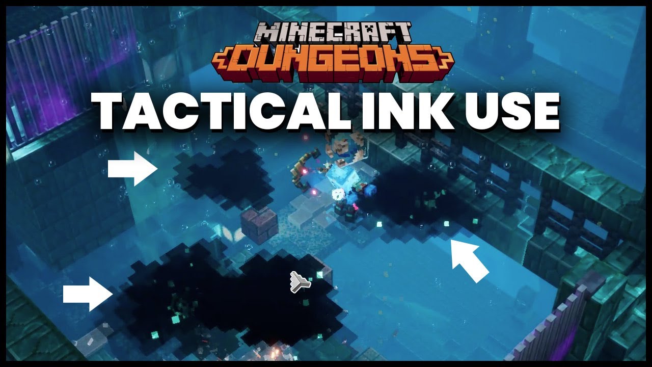 TIPS: Best Tactical use of Squid Armor's INK CLOUD in Minecraft ...
