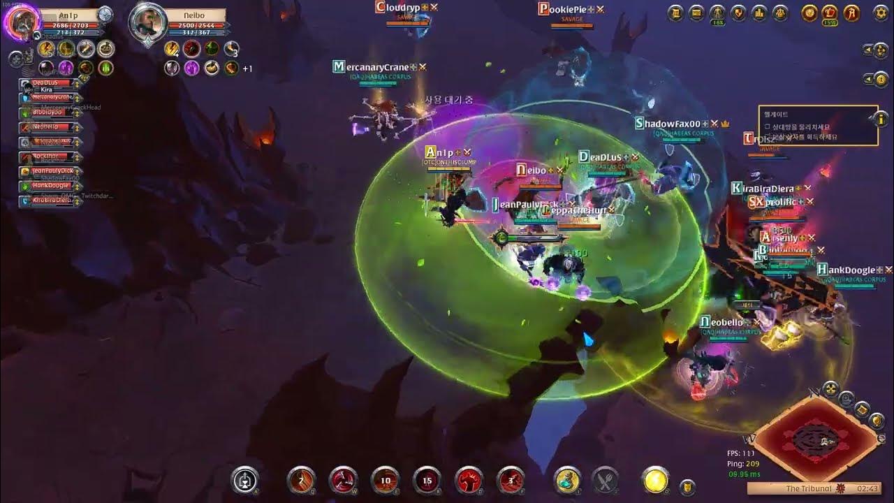 Albion Online bloodletter 10vs10 hellgate - YouTube