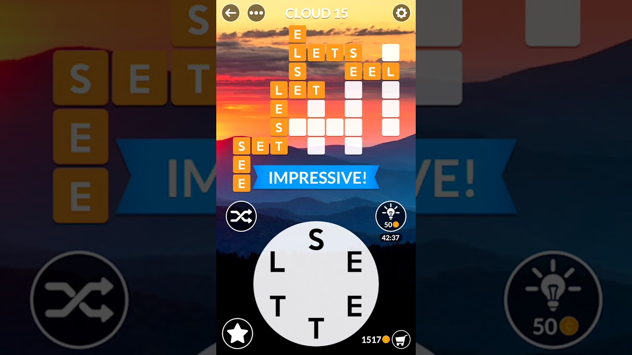 Wordscapes Cloud 15 | Wordscapes Answers - YouTube