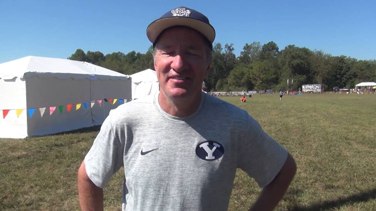 BYU coach Ed Eyestone found out his athlete, Jared Ward, got 6th at the ...
