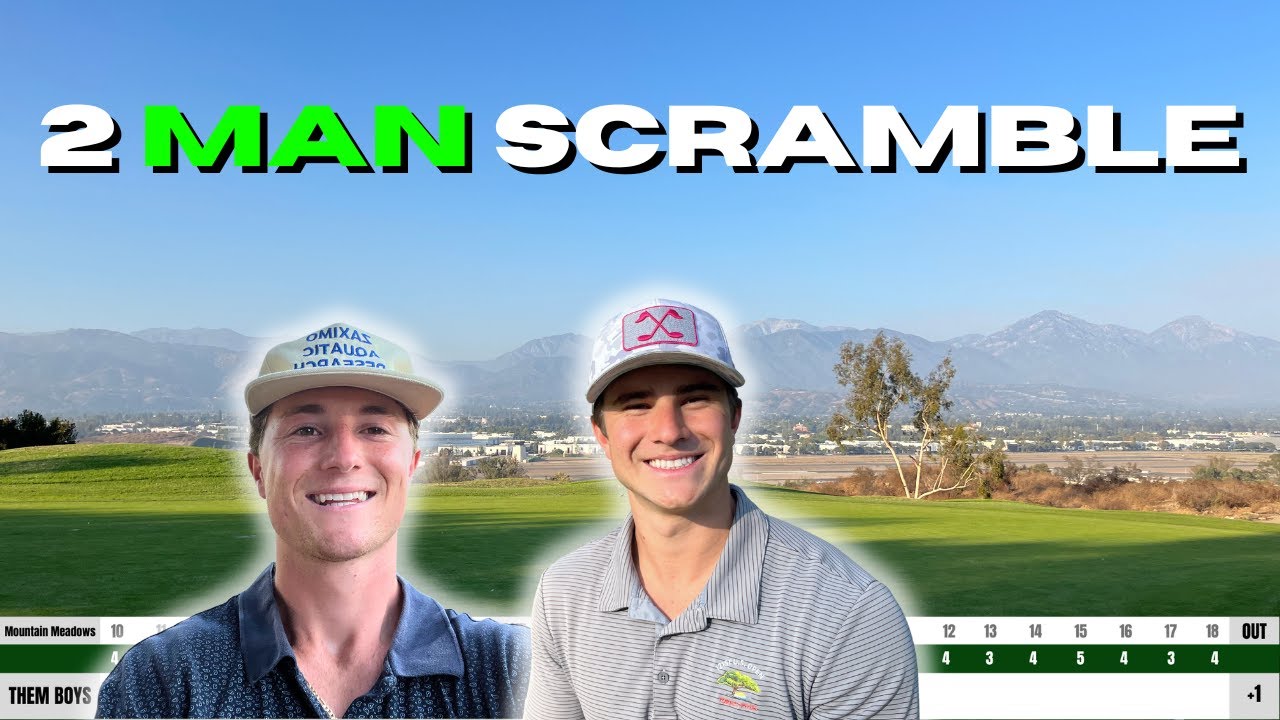 HOW LOW CAN WE GO? USC 2 MAN SCRAMBLE (4K) - YouTube