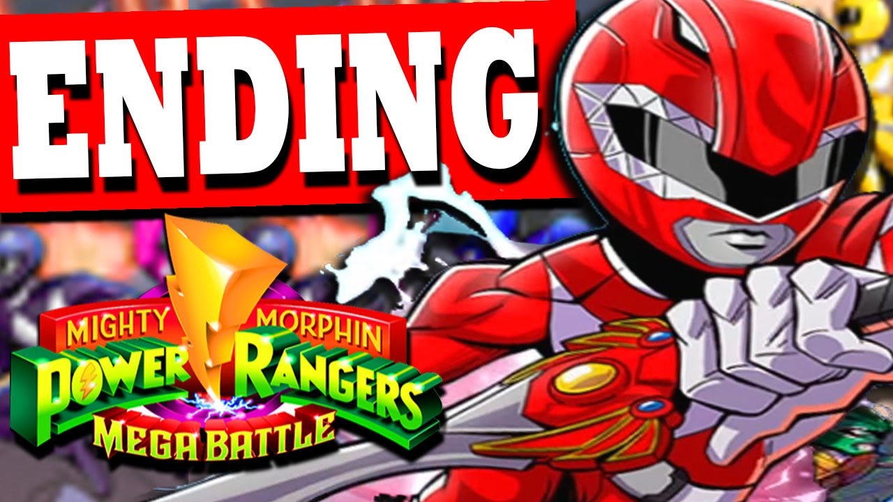Mighty Morphin Power Rangers Mega Battle - ENDING Final BOSS BATTLE ...