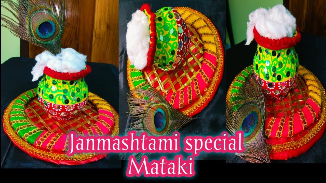 🥰Matki Decoration ideas for Navratri ️/Pot painting ideas Easy ...