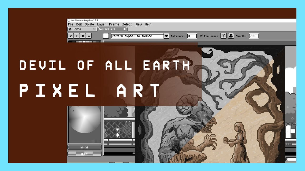 Devil of All Earth - Pixel Art | 進撃の巨人 Attack on Titan - YouTube