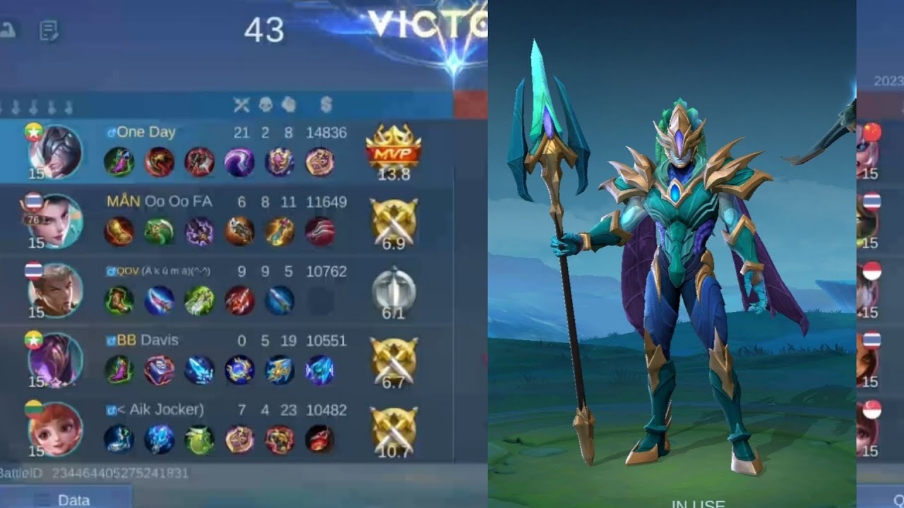 Alpha 21 kill #mobile legends bang bang - YouTube