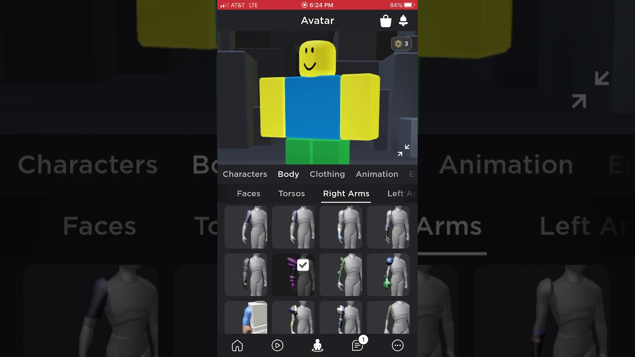 How get tiny hand 🤚 on your roblox - YouTube