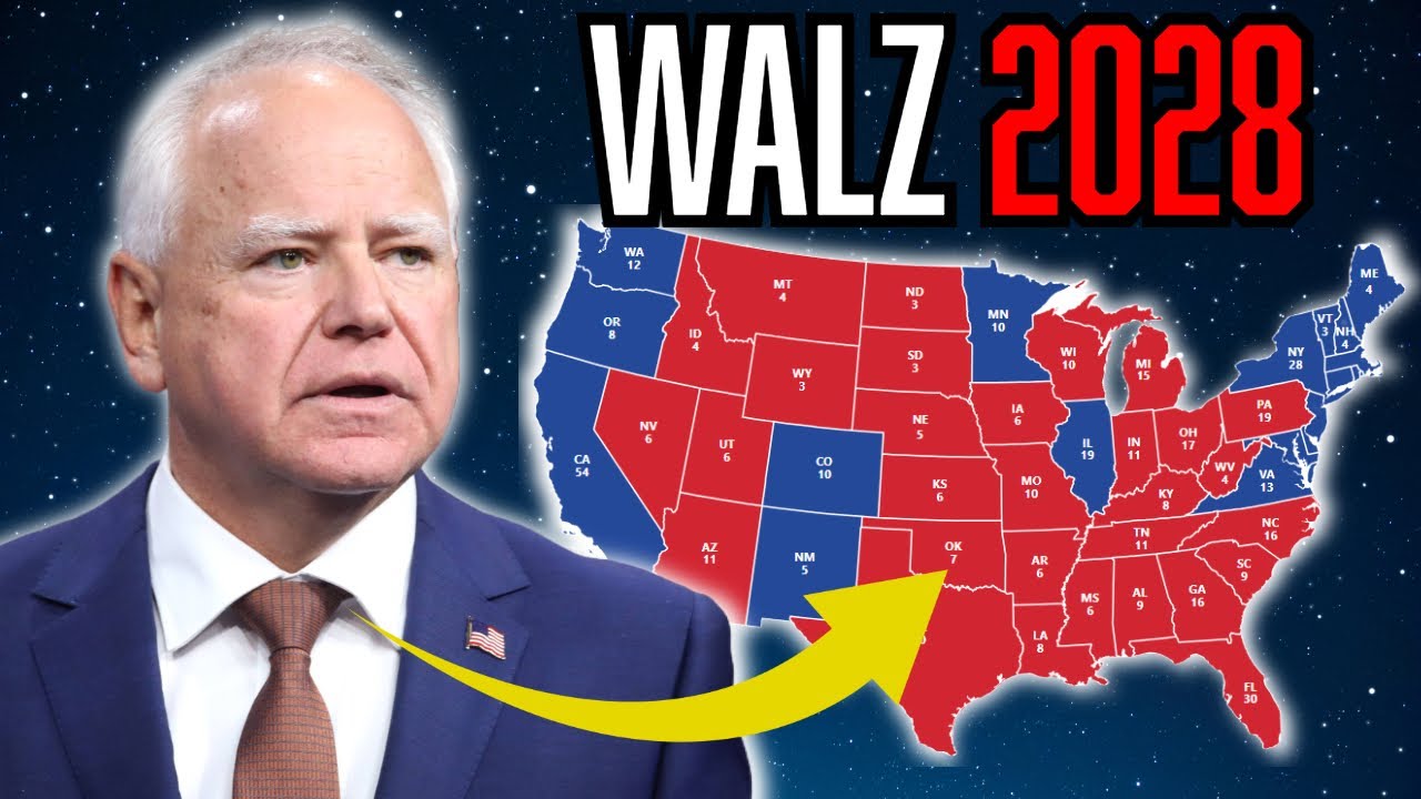 2028 Presidential Election: Is Tim Walz Running in 2028? - YouTube